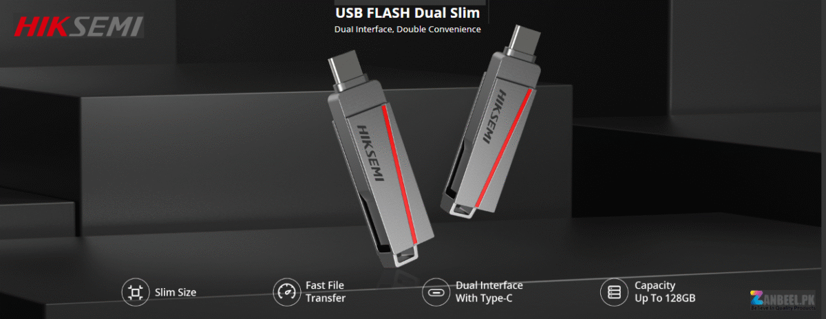 Hiksemi Sync 150MB/s USB 3.2 – Metal Type-C OTG Flash Drive – Zanbeel